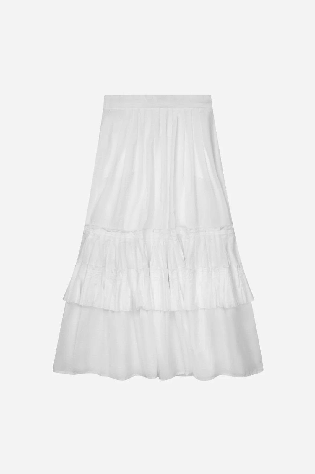 Butik Viller - MUNTHE NEDERDEL KABAKKA WHITE