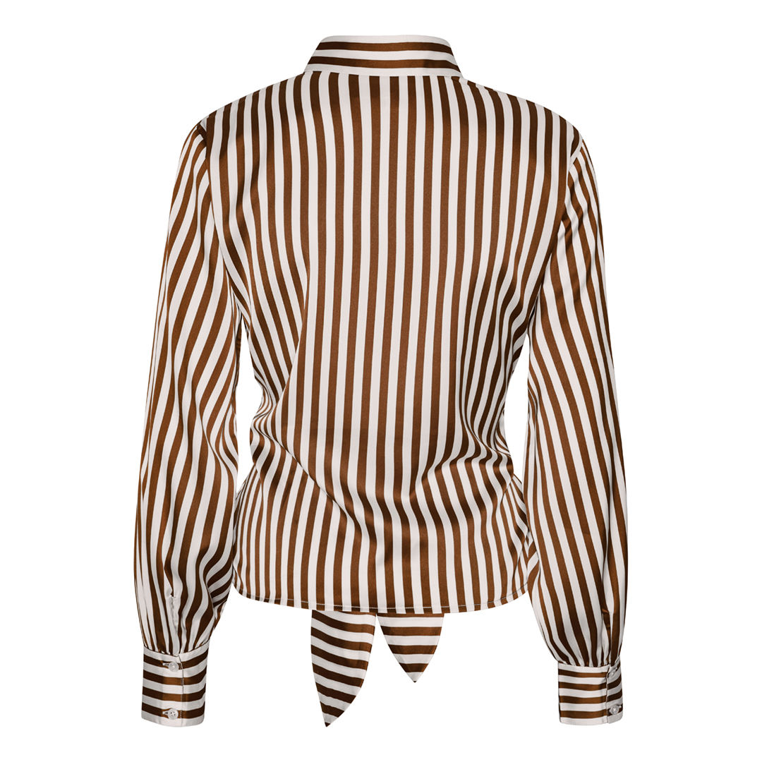 Butik Viller - KARMAMIA LEE SHIRT TOFFEE STRIPE